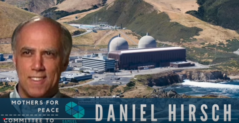 “Brink of Disaster” video featuring Daniel Hirsch on the seismic threat at Diablo Canyon